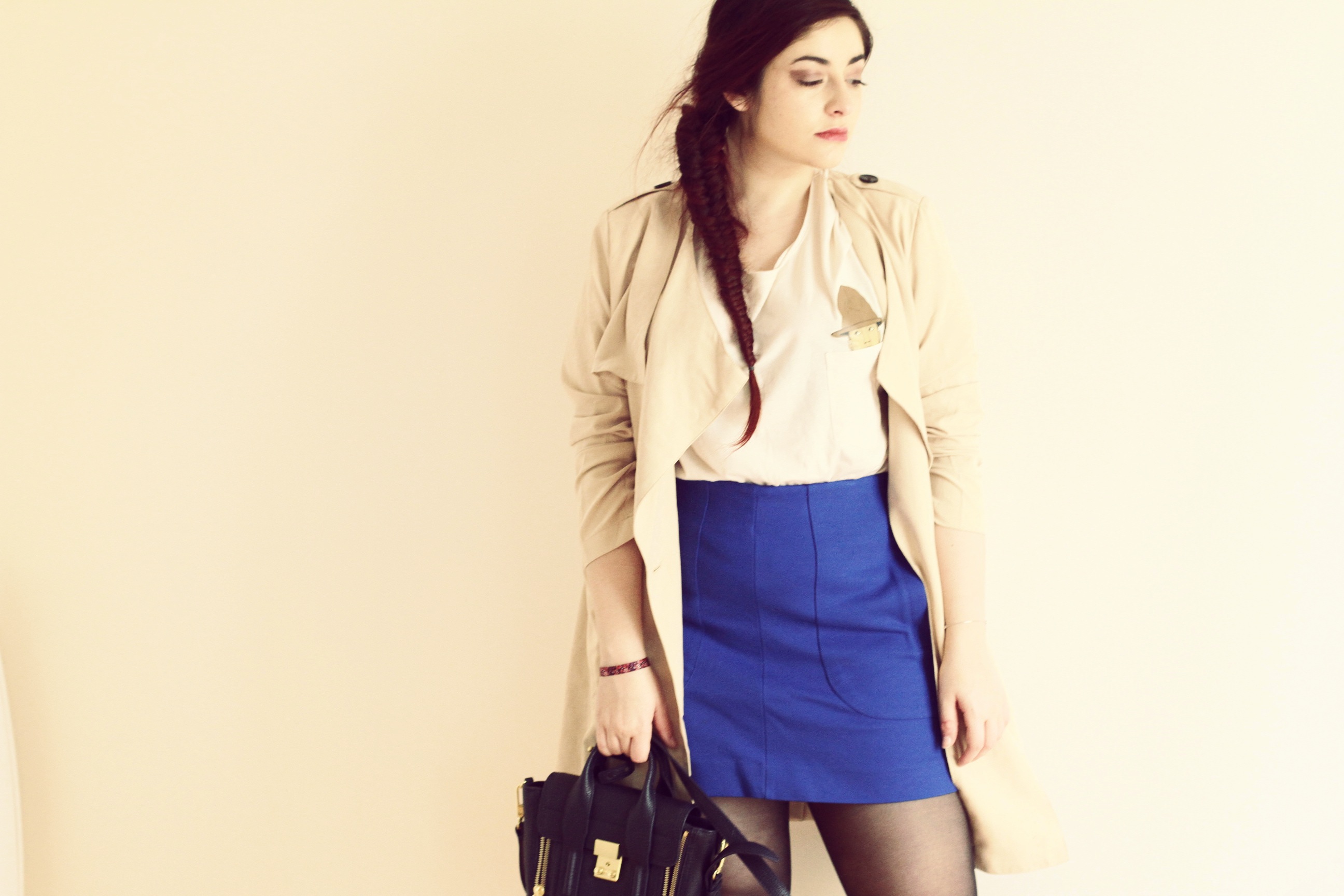 Jupe retro, Jed Original & tresse épi - Blog Mode