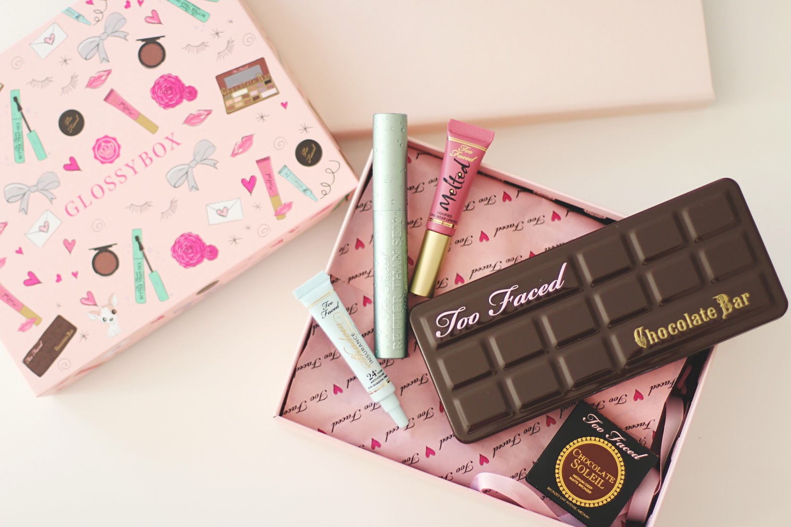Glossybox Too Faced - Blog Beauté - Venus is naive
